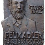 American Ethical Union » New Plaque Honors Felix Adler